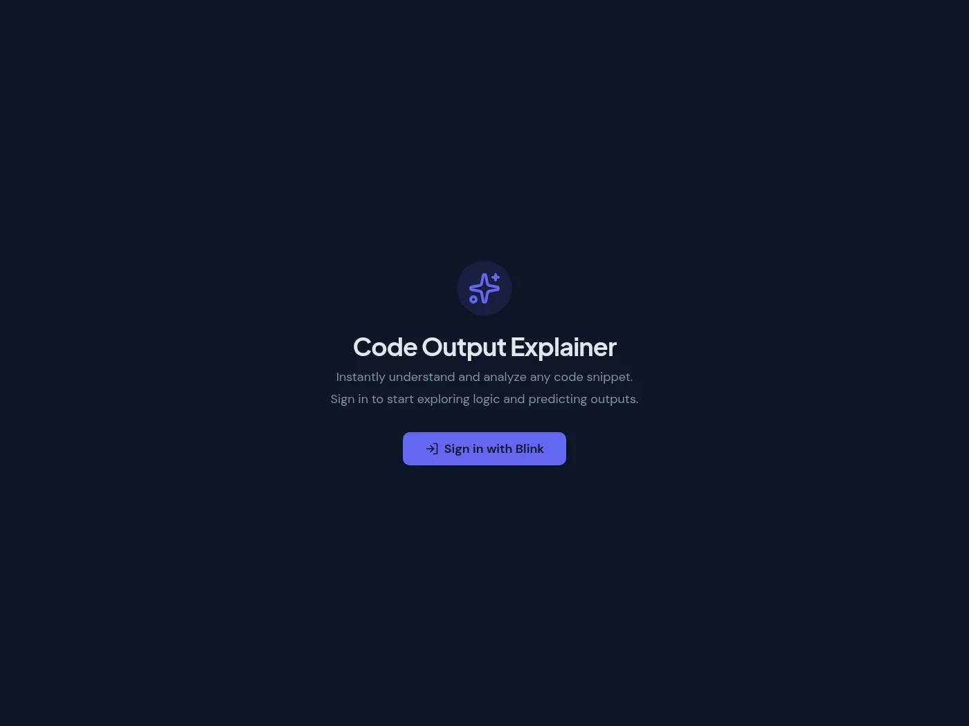 Code Output Explainer