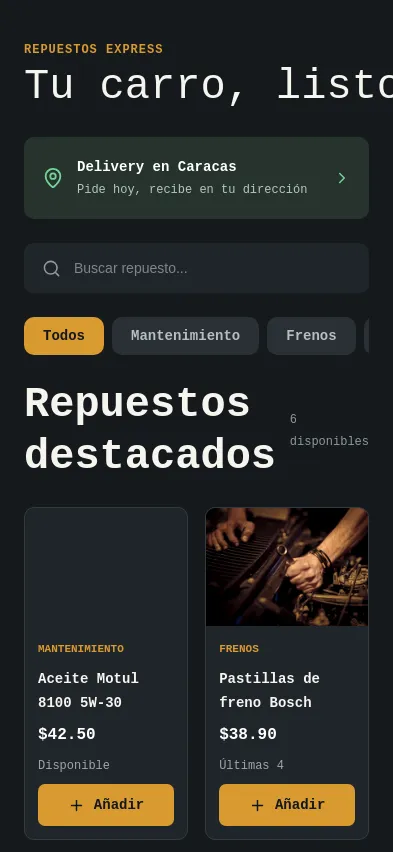 Repuestos Express Caracas