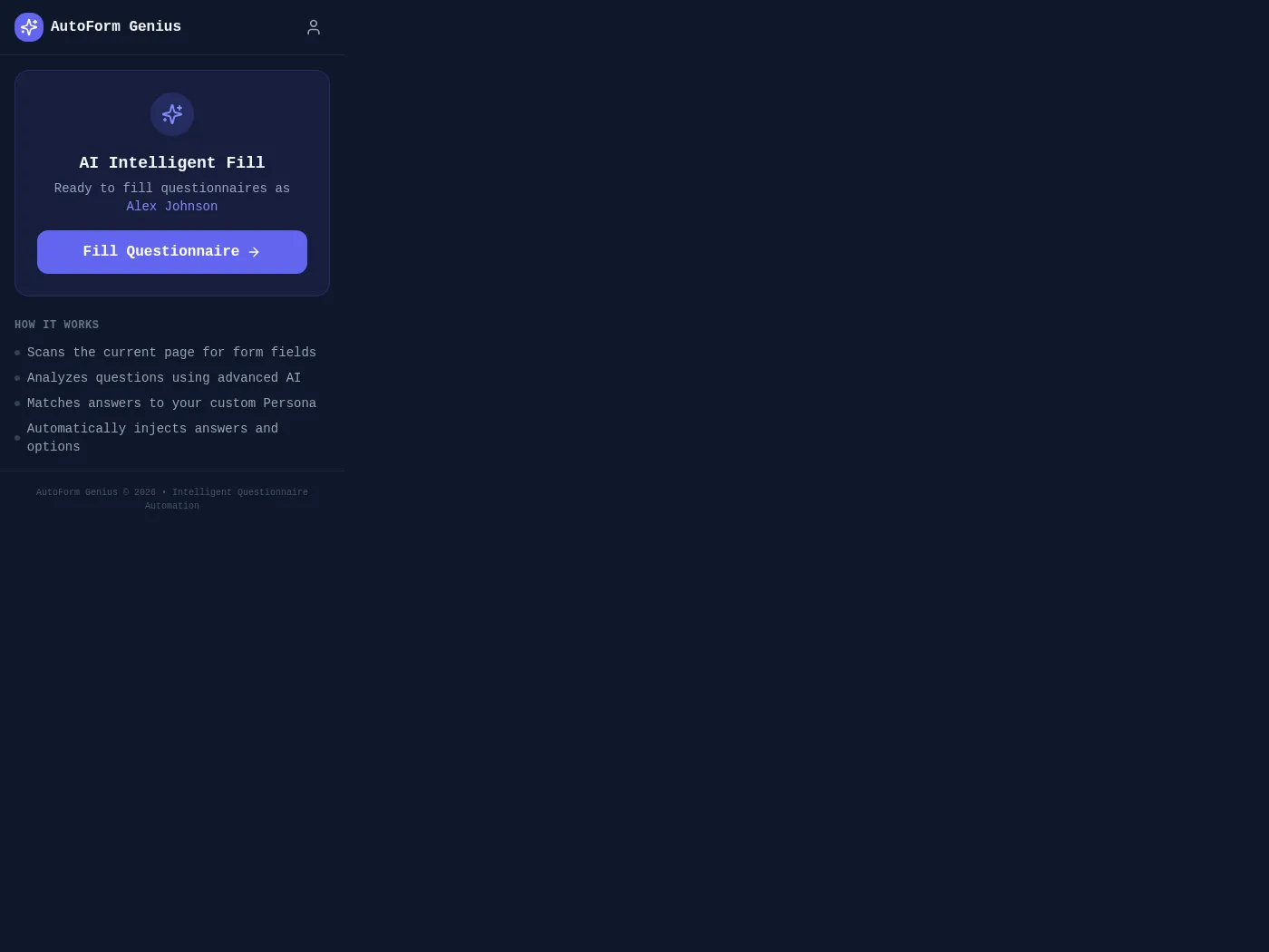 AutoForm Genius Extension