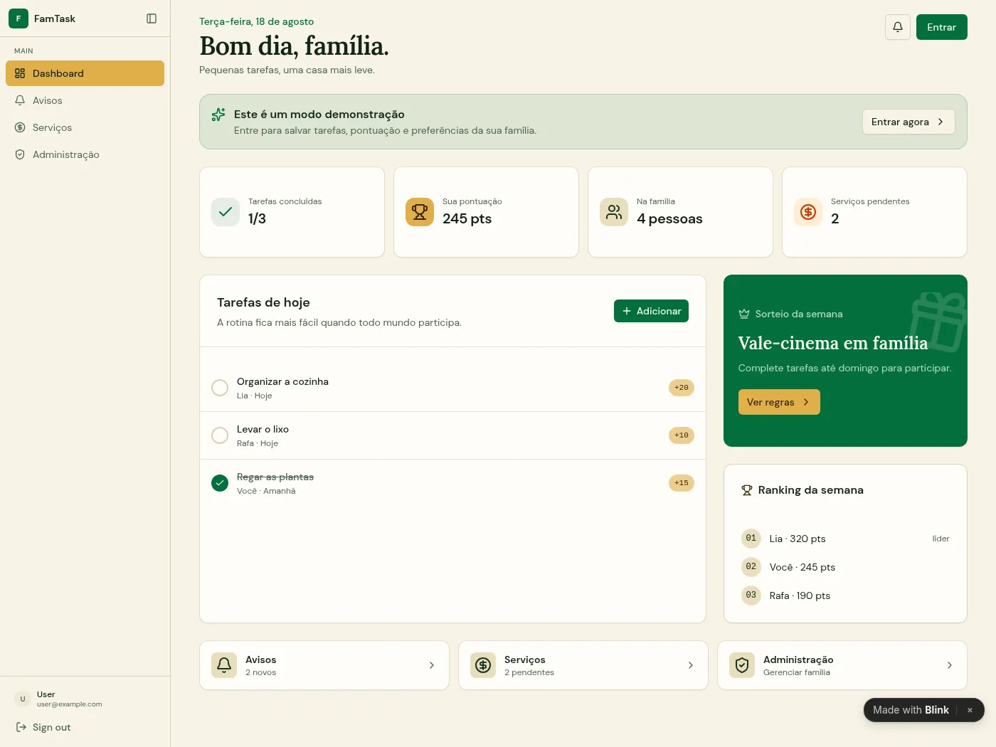 FamTask Organizer