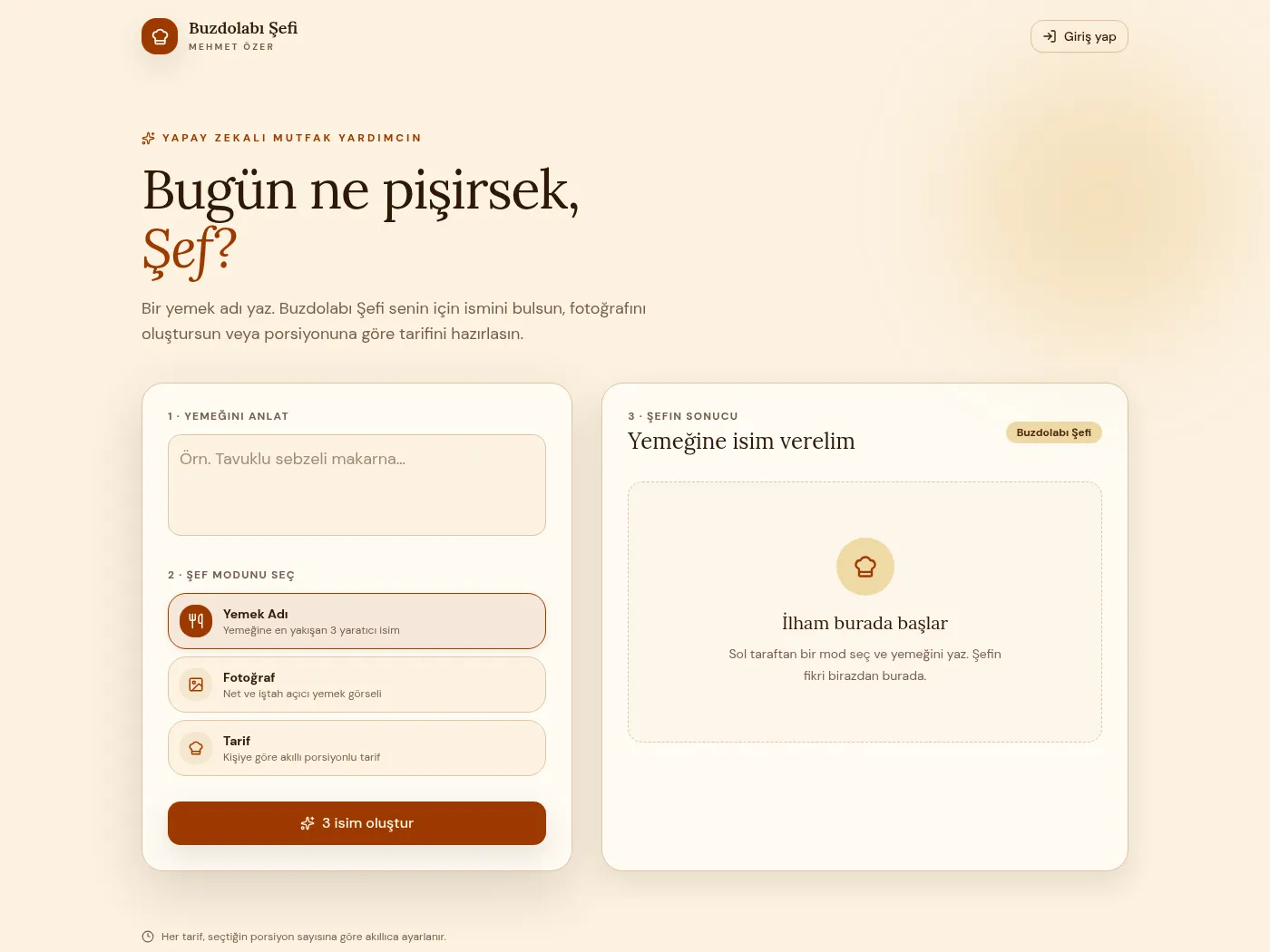 Smart Fridge Chef AI