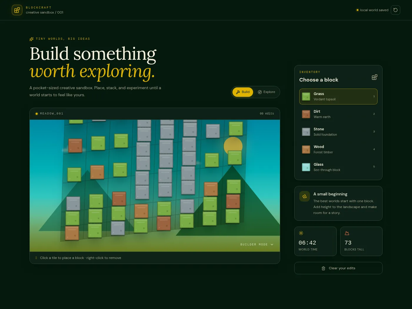BlockCraft Game
