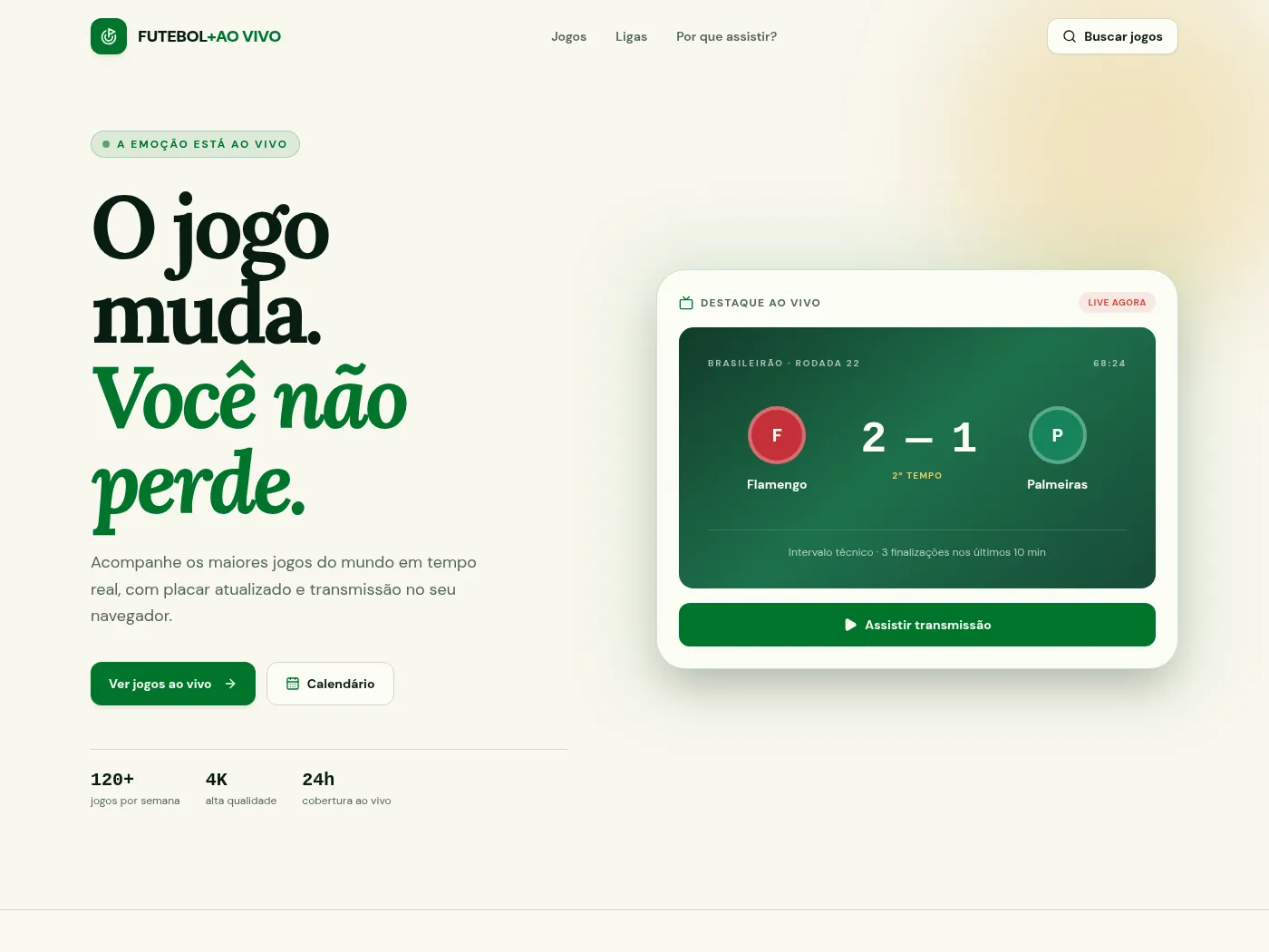 Futebol Ao Vivo