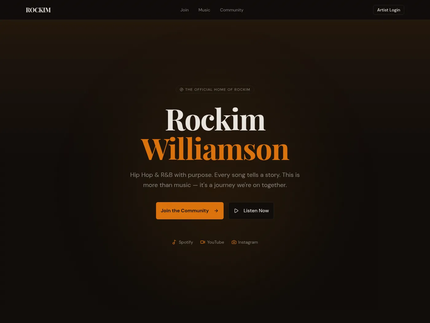 Rockim Fan Portal