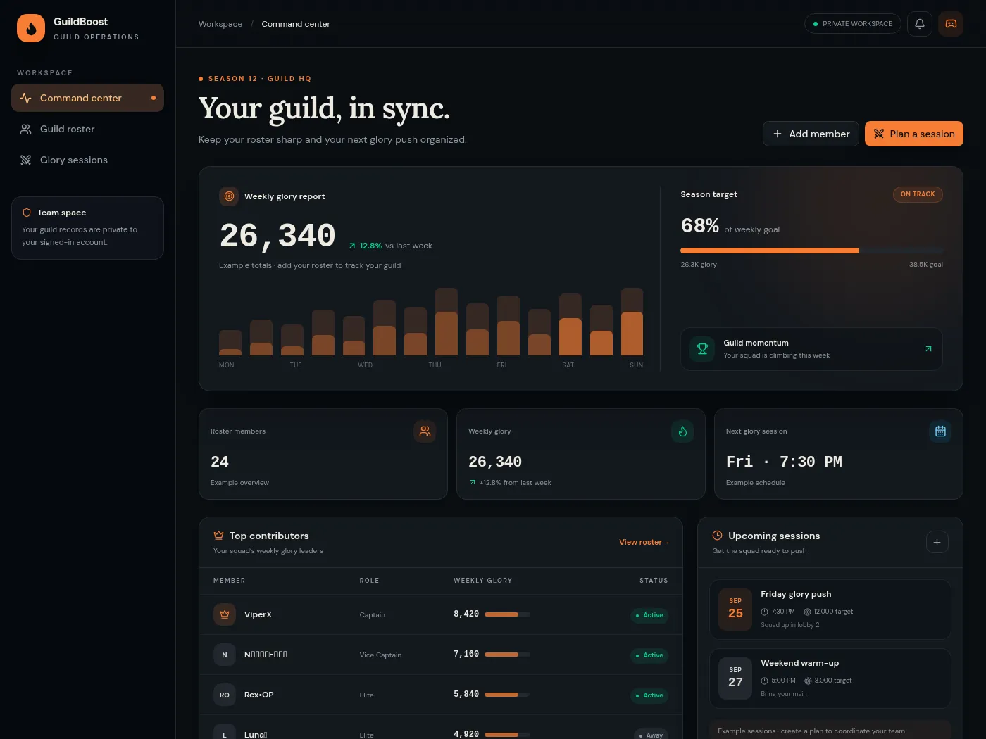 GuildBoost Bot