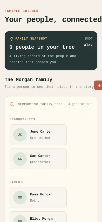 FamTree Builder