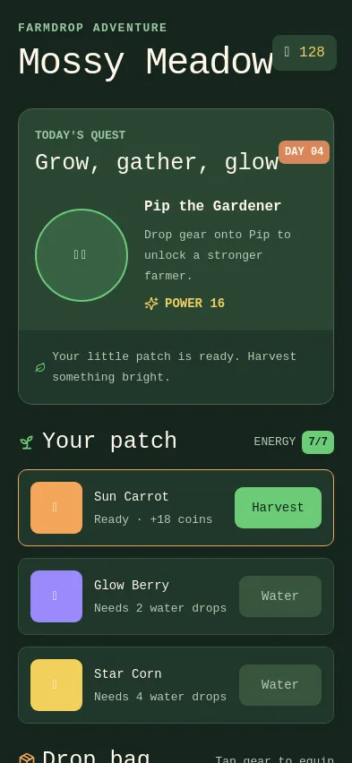 FarmDrop Adventure