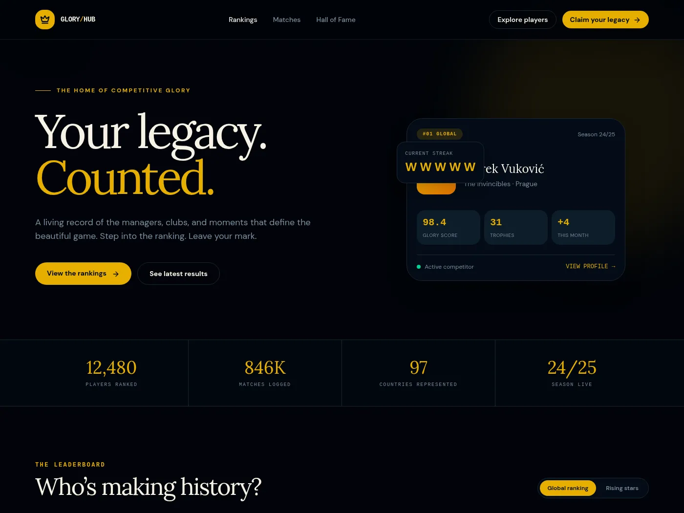 eSports Glory Hub