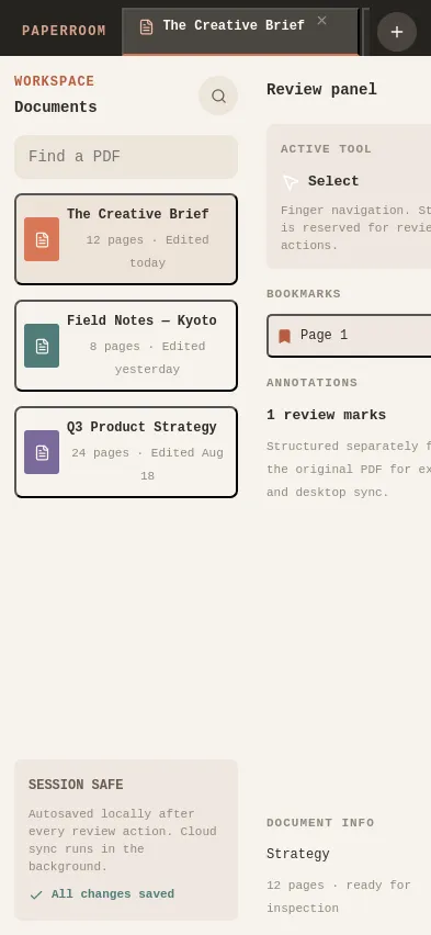 Custom PDF Viewer