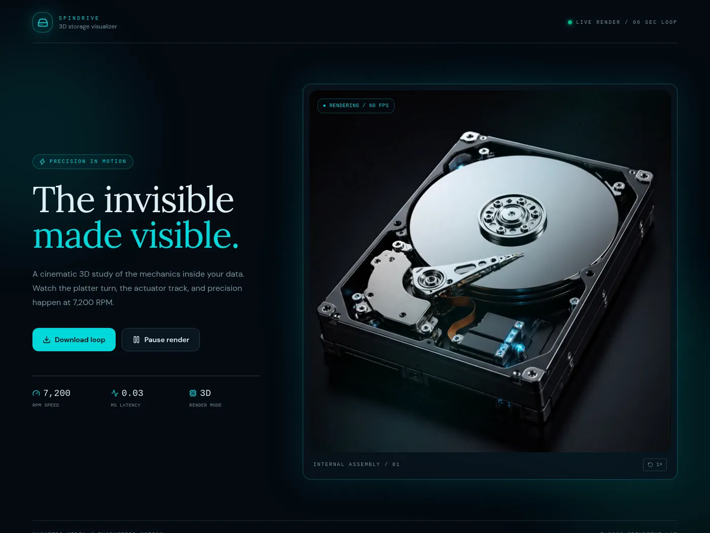 3D Drive Visualizer