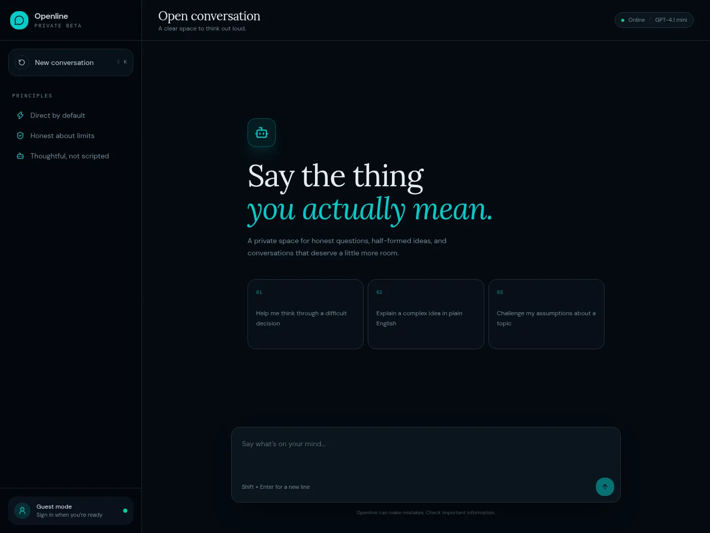 Uncensored AI Chat