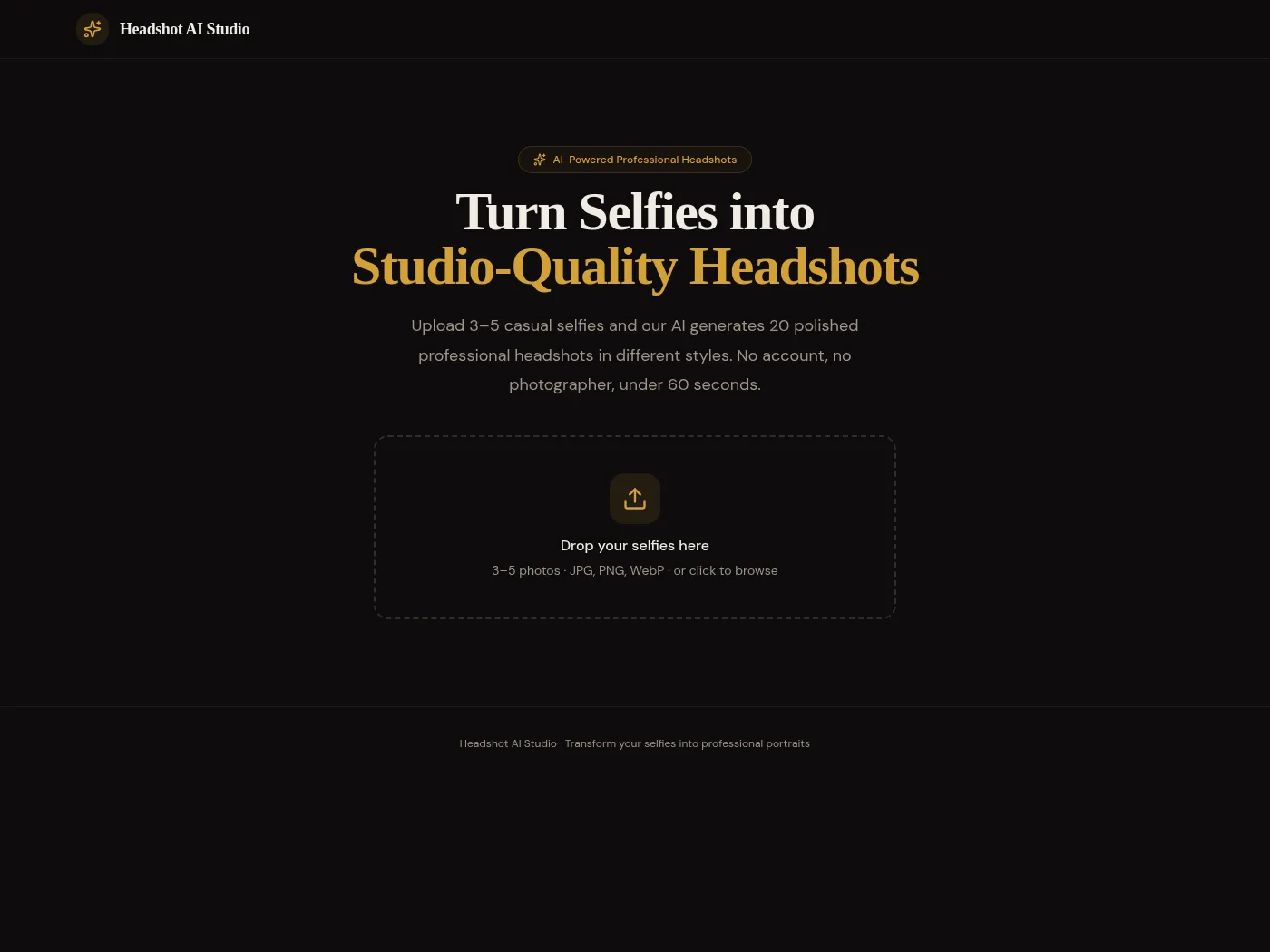 Headshot AI Studio