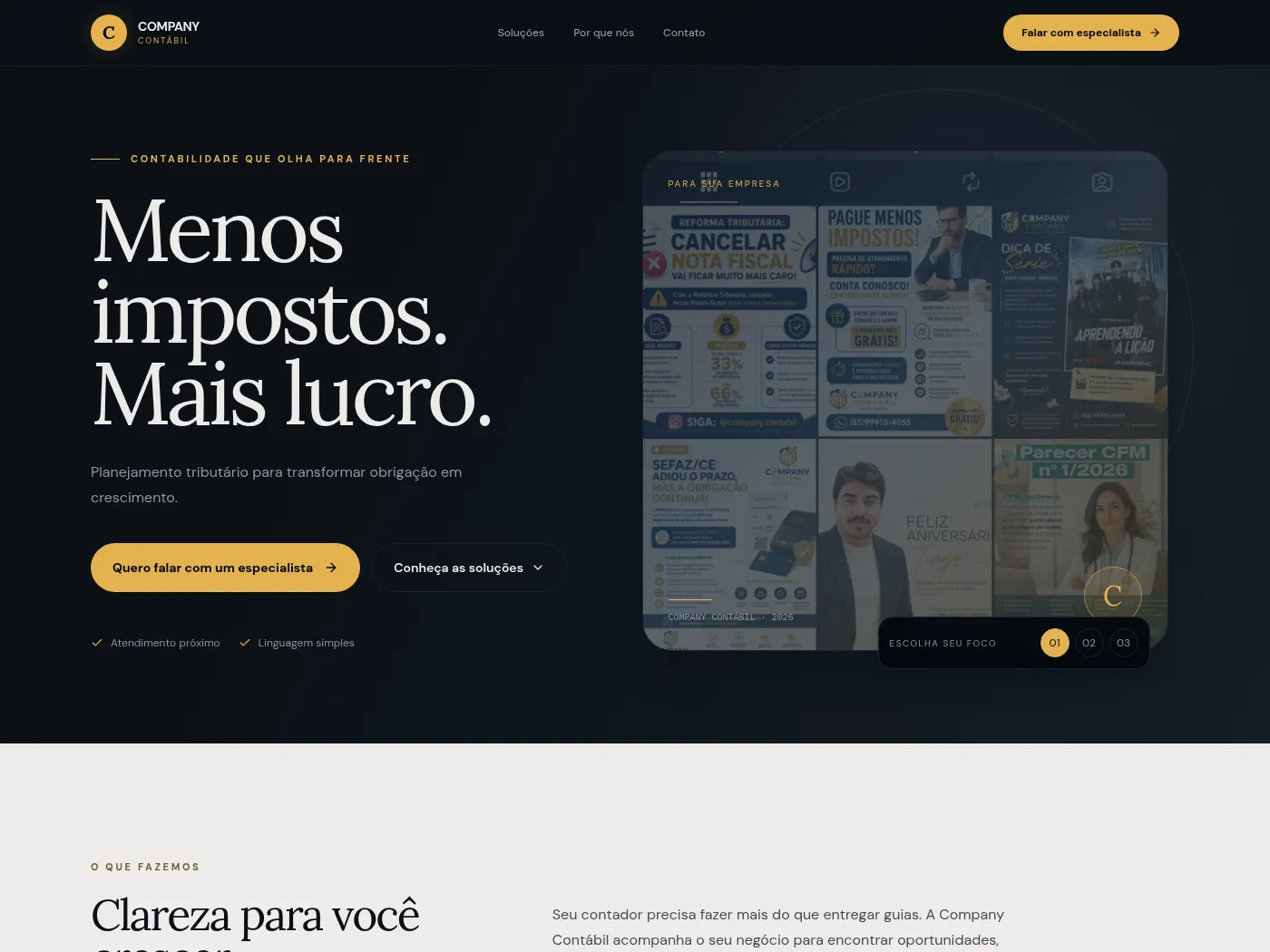 Conversão Service Site