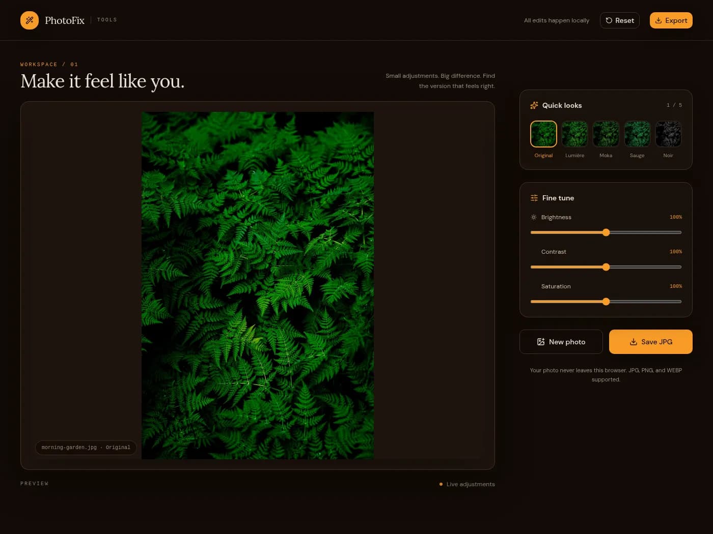 PhotoFix Tools