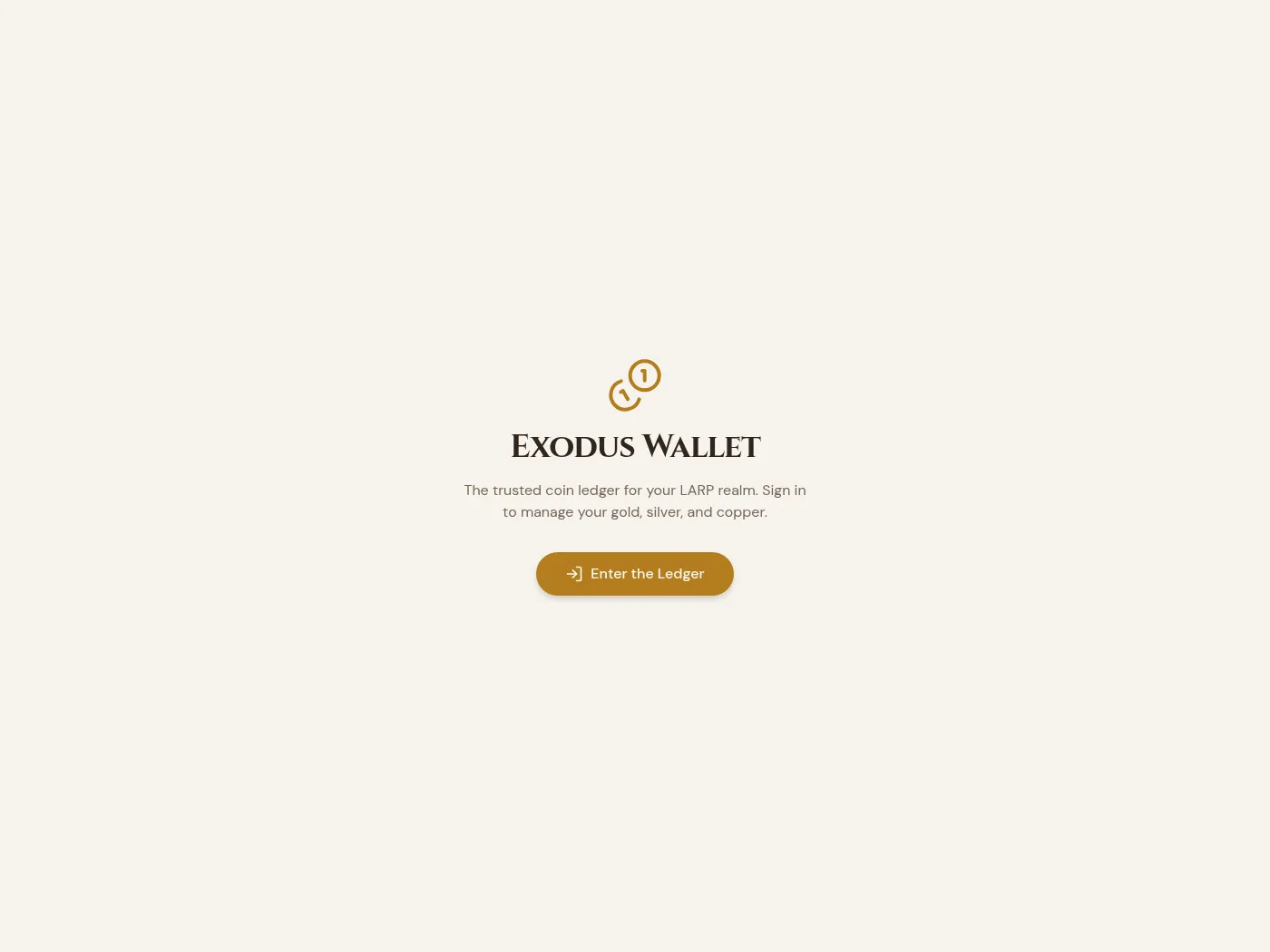 LARP Exodus Wallet