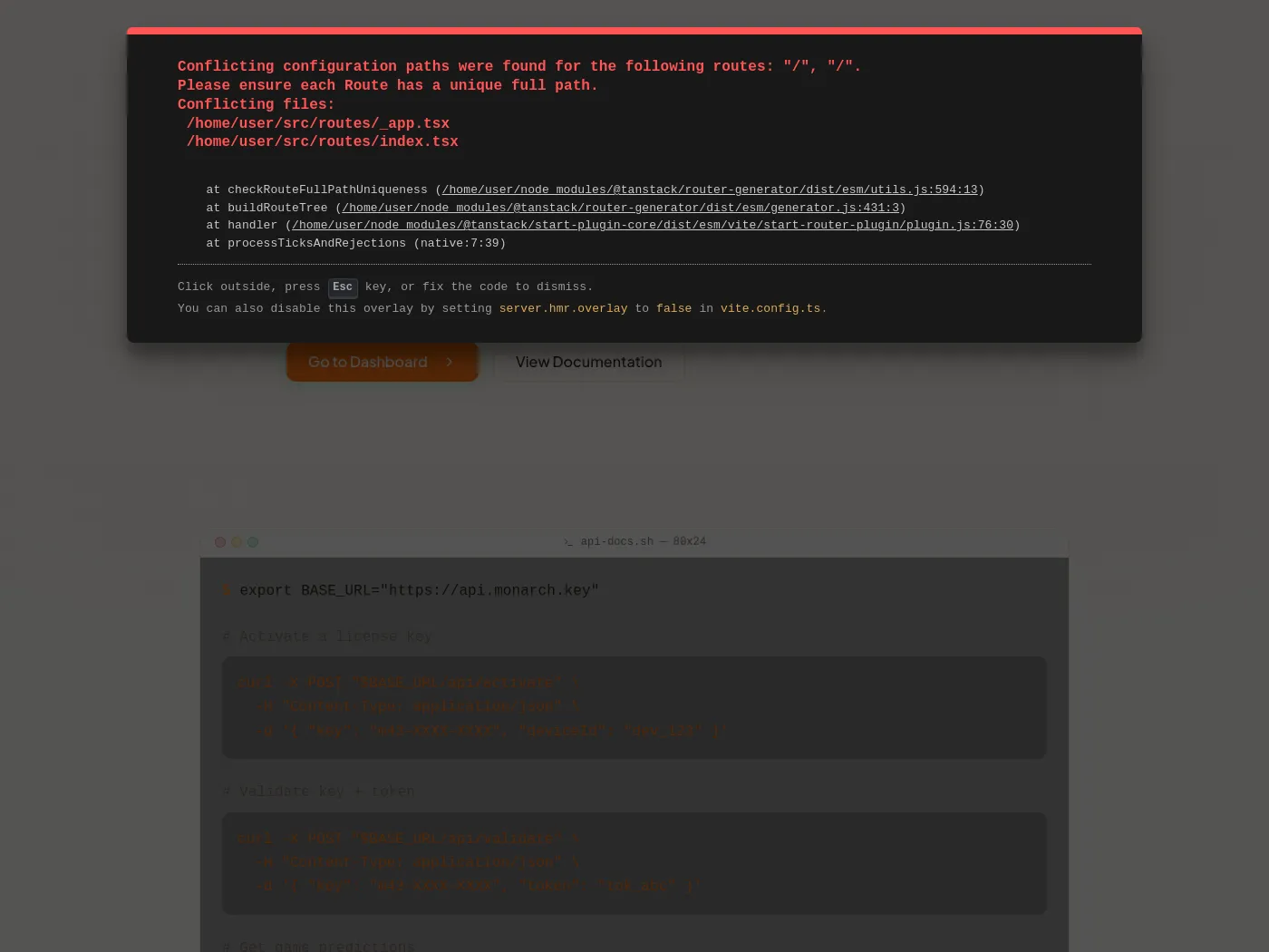 Monarch Key System Web