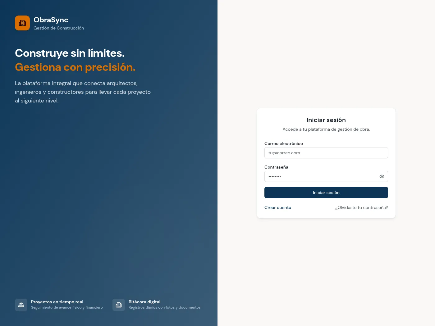 ObraSync Pro Platform