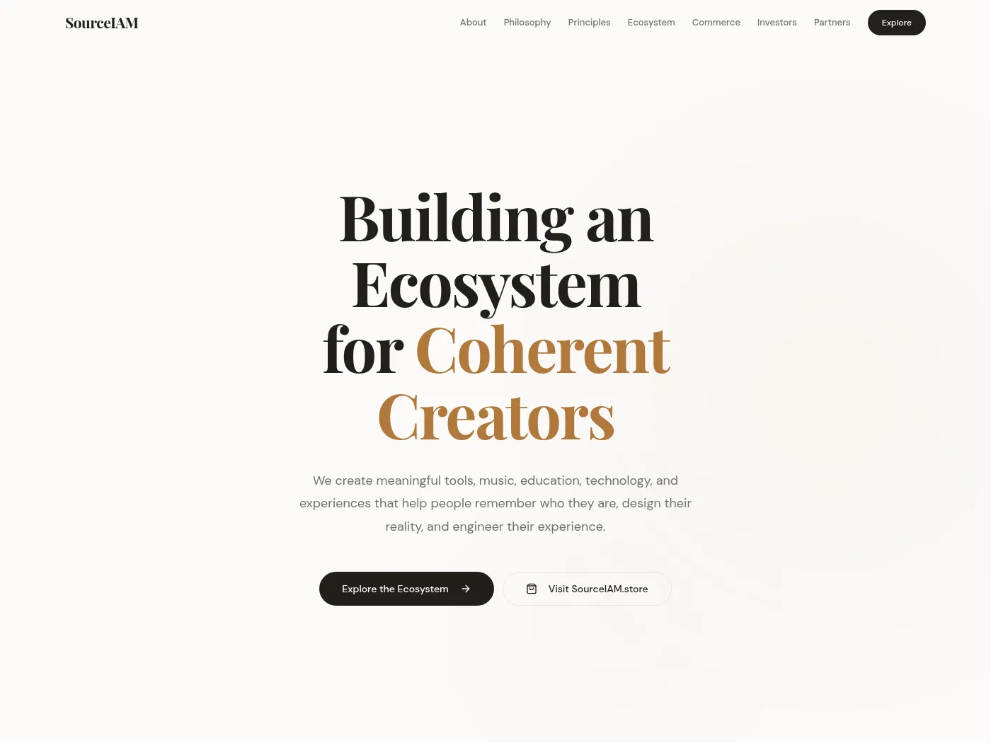 SourceIAM Corporate Website