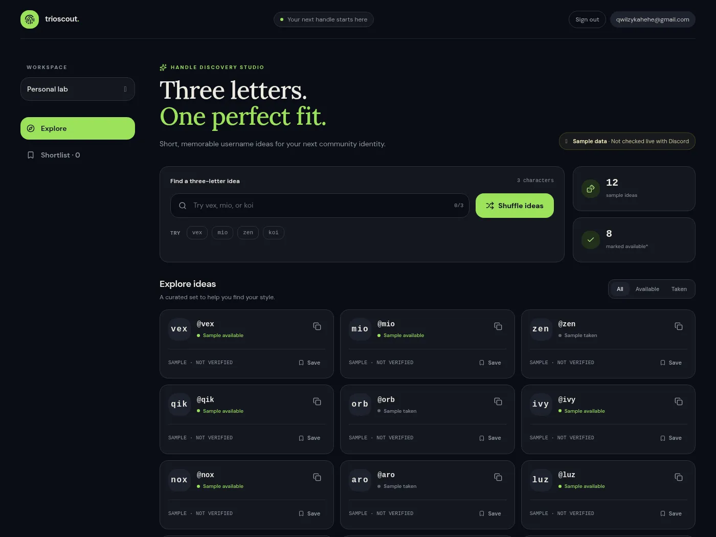 Discord Username Finder