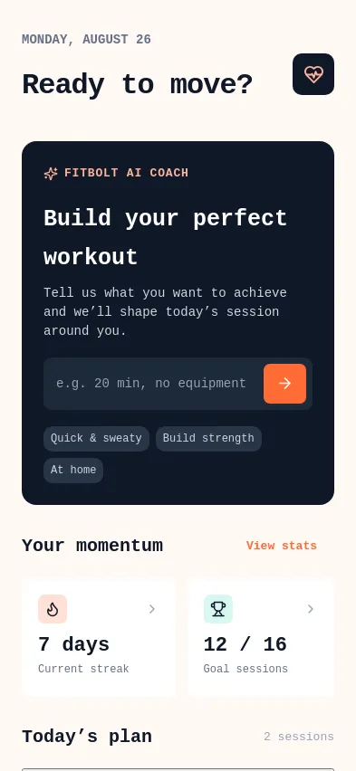 FitBolt AI Tracker