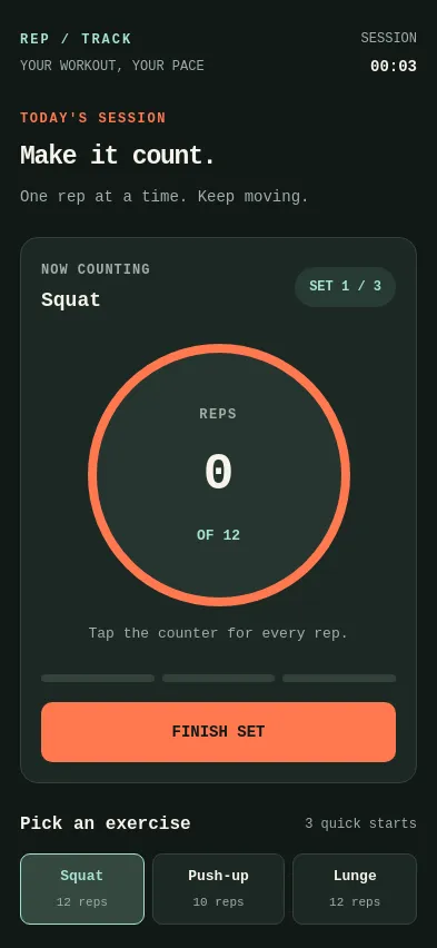 Workout Counter Pro