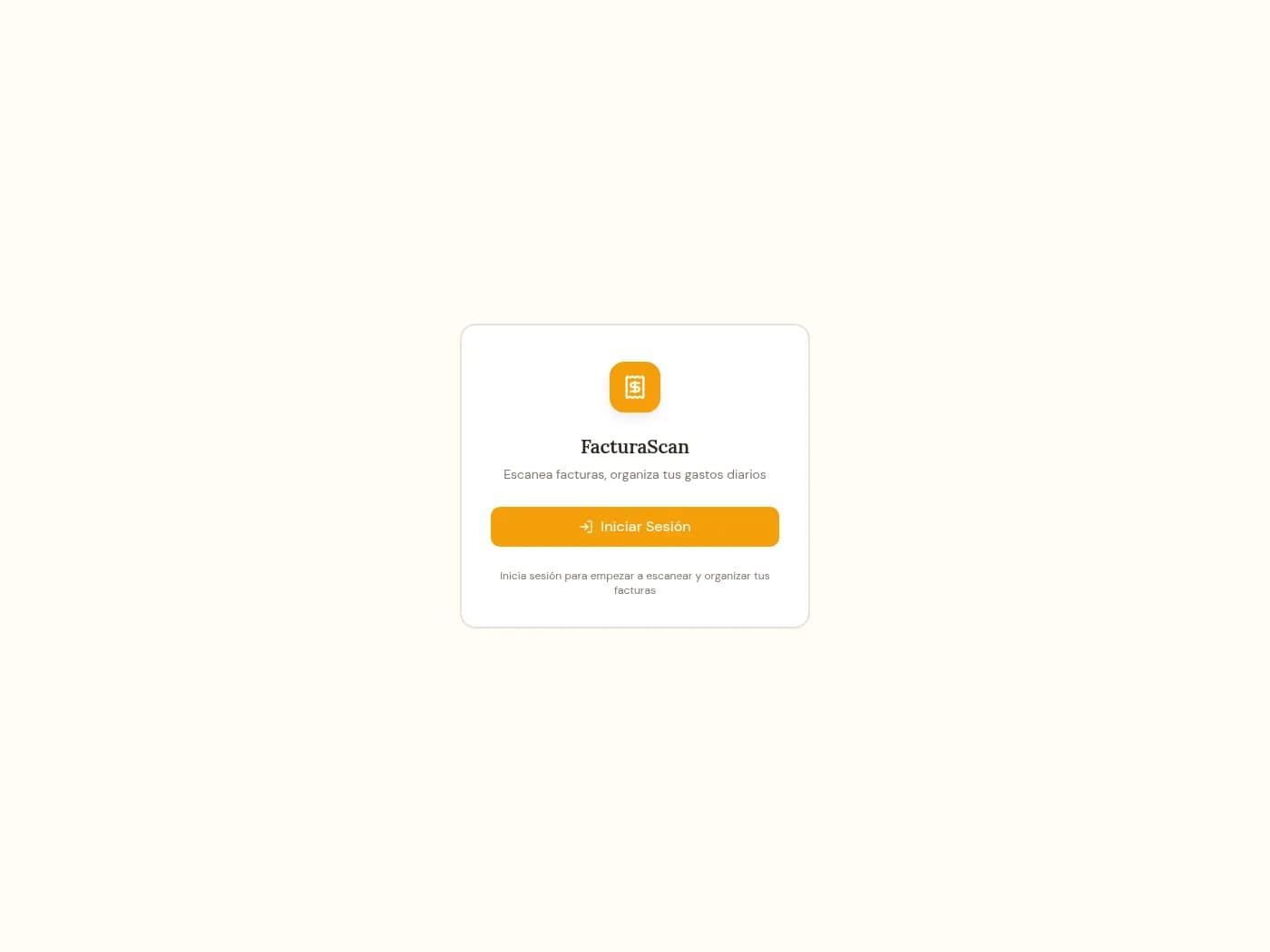 FacturaScan Web App