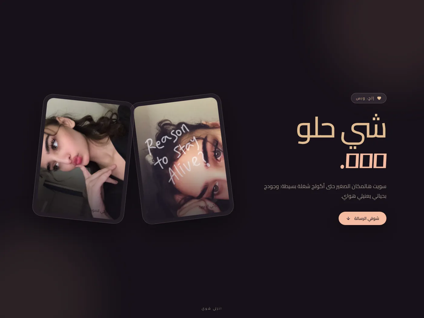 Lovely 3D Website