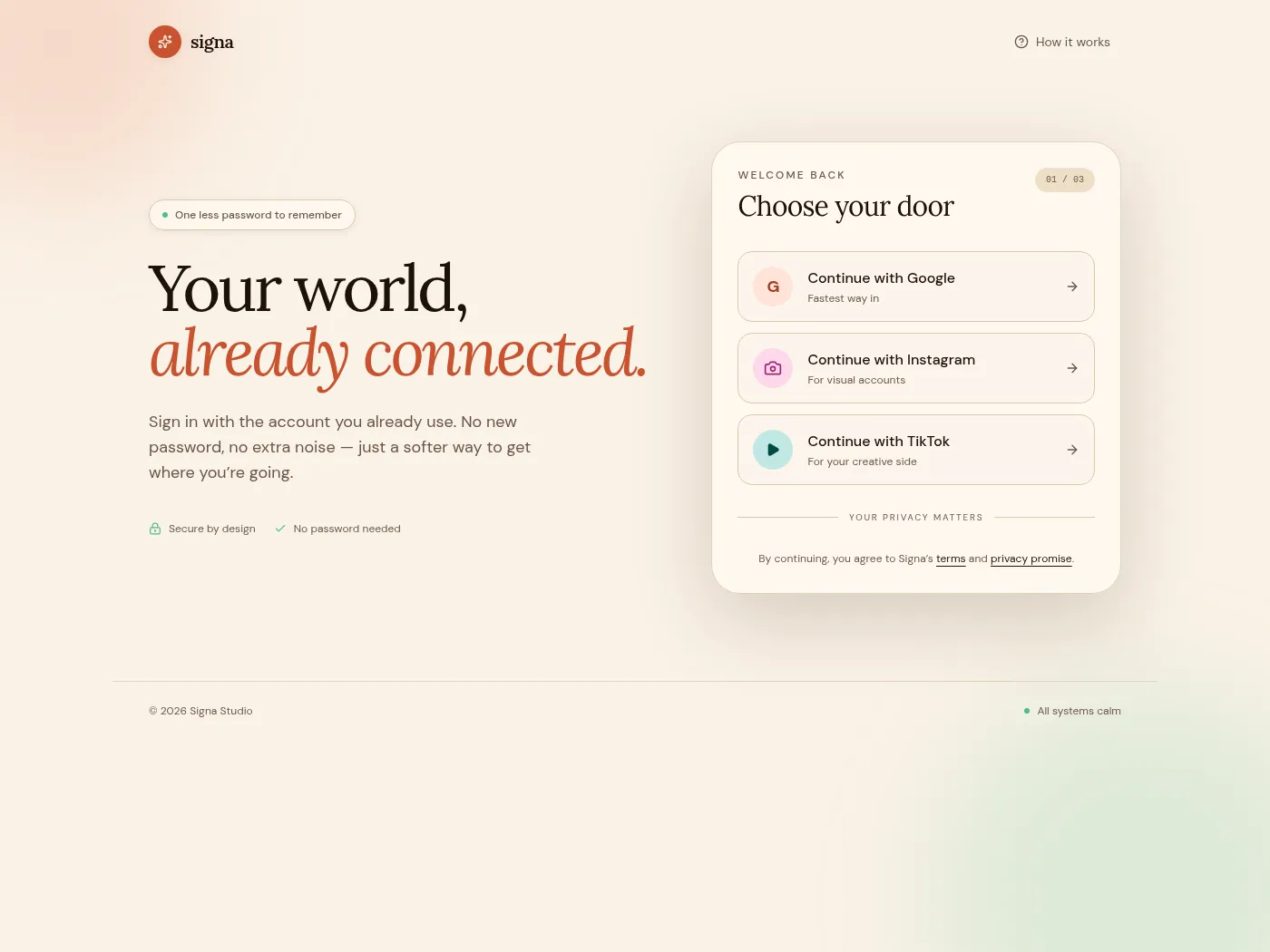 Social Login Hub