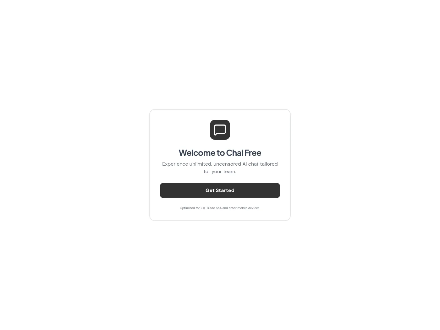 Chai-Style Free AI Chat