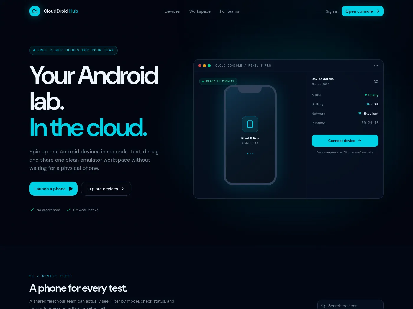 CloudDroid Hub