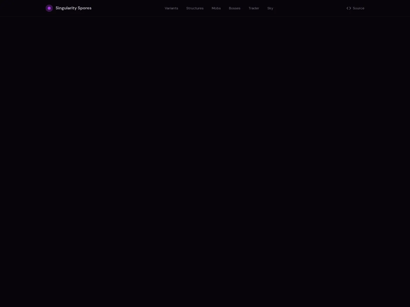 Singularity Spores Mod