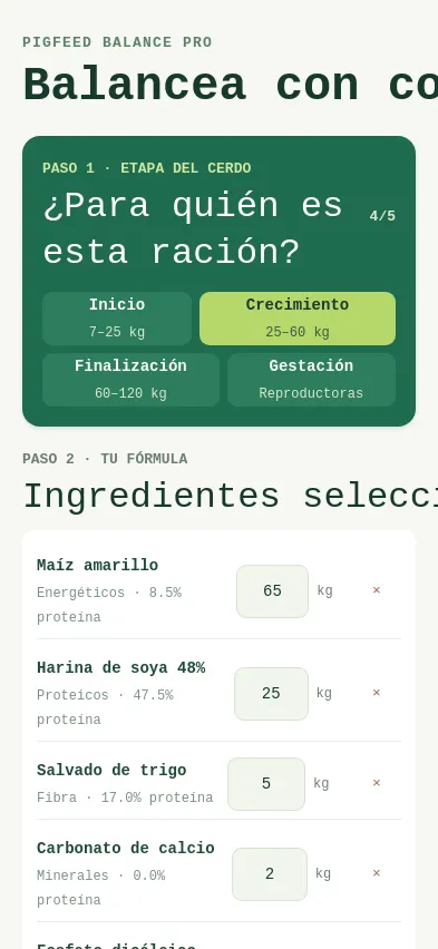 PigFeed Balance Pro