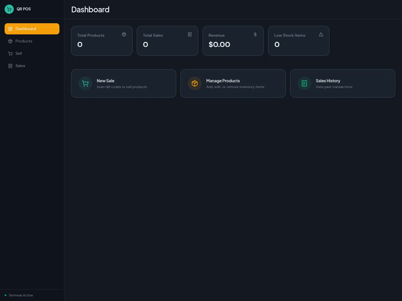 QR POS Manager