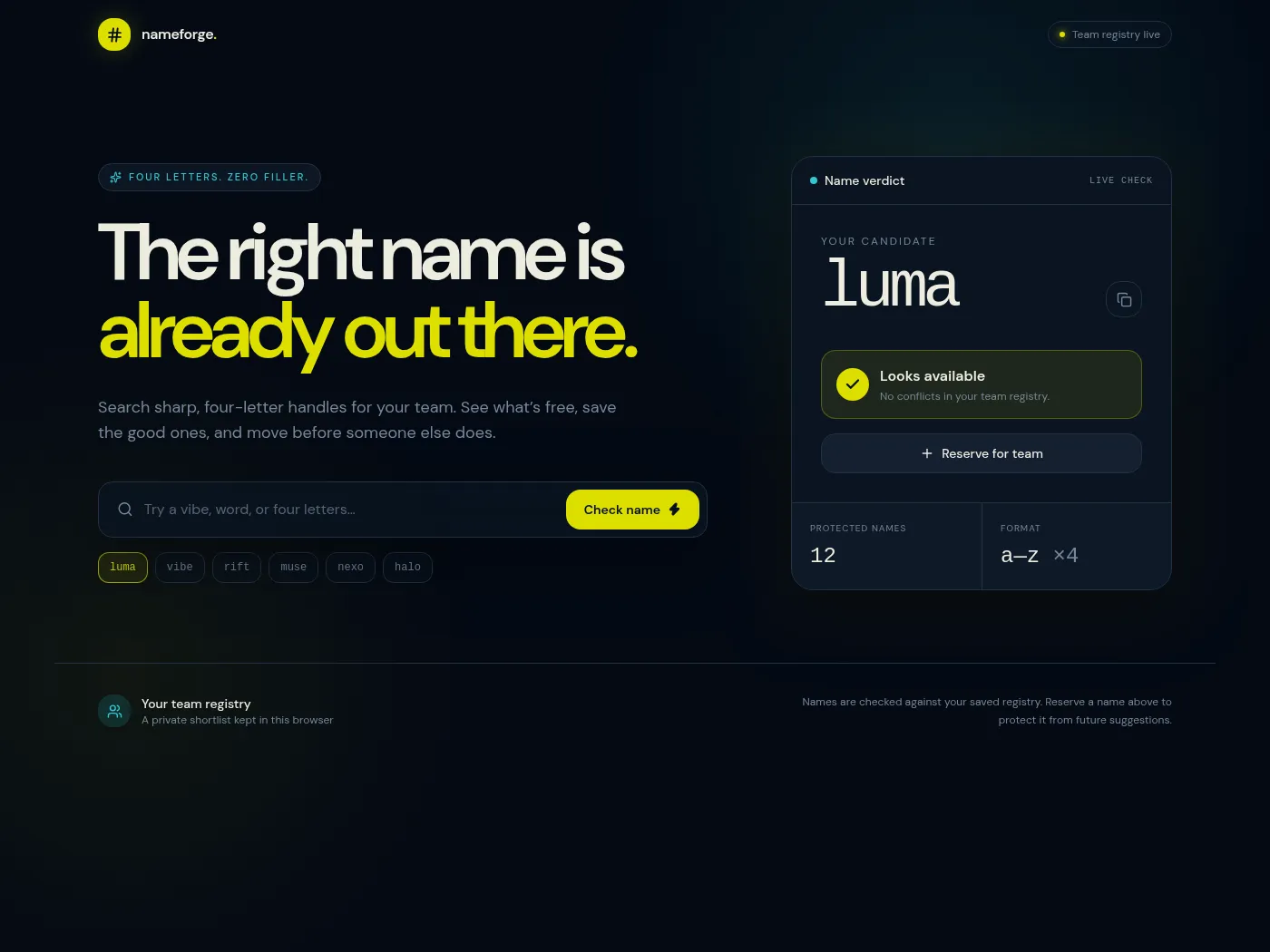 Discord Name Finder