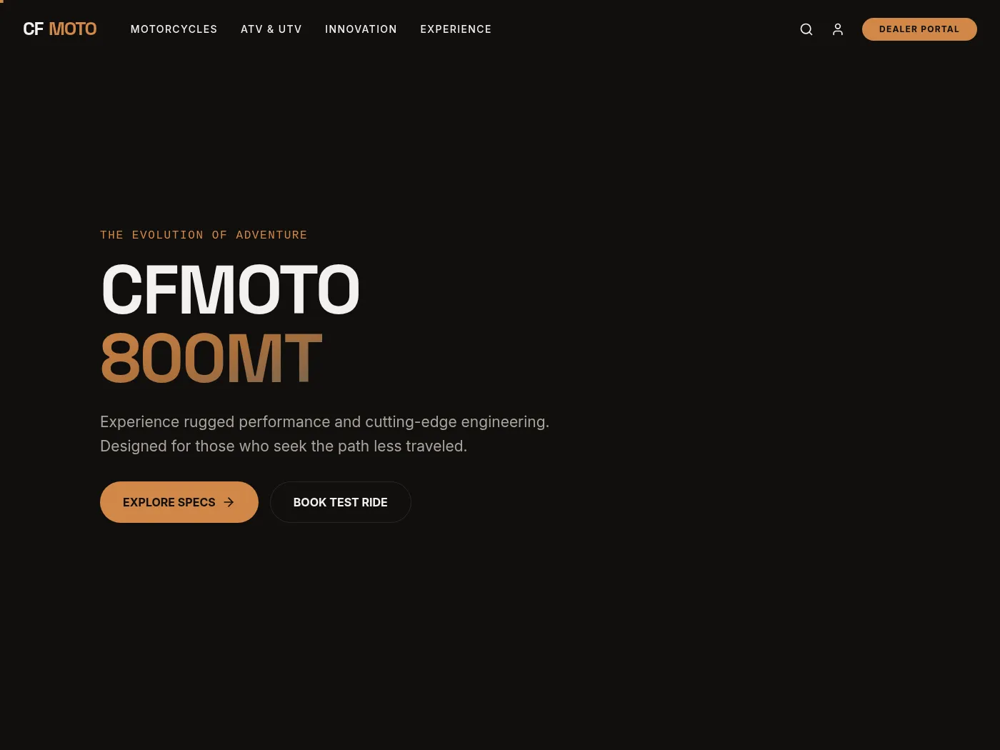 CFMOTO 3D Moto Showcase