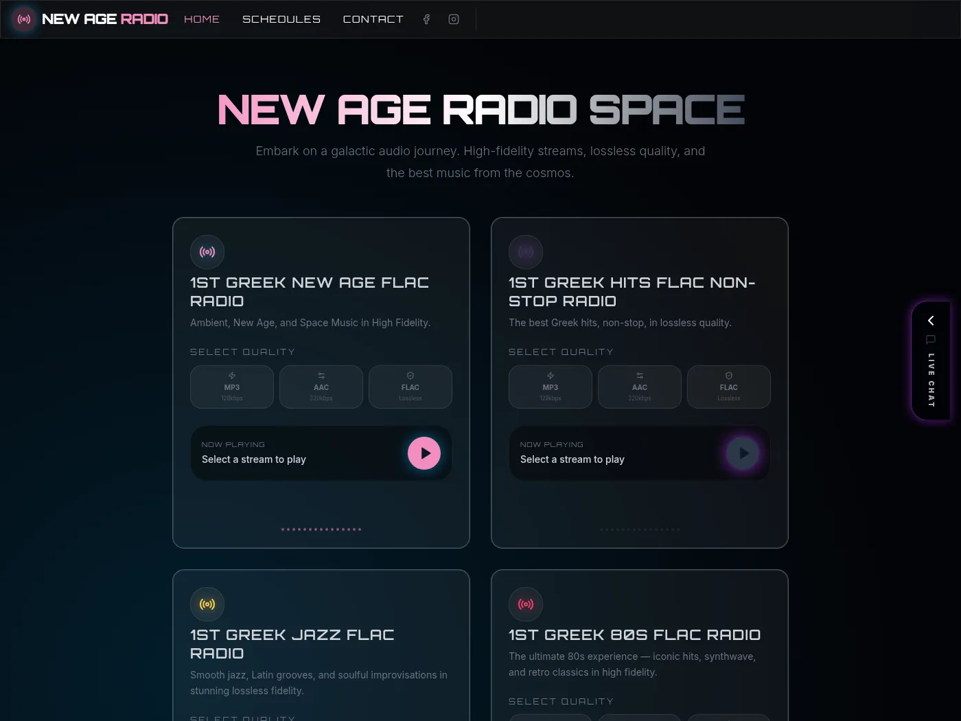 New Age Radio Space