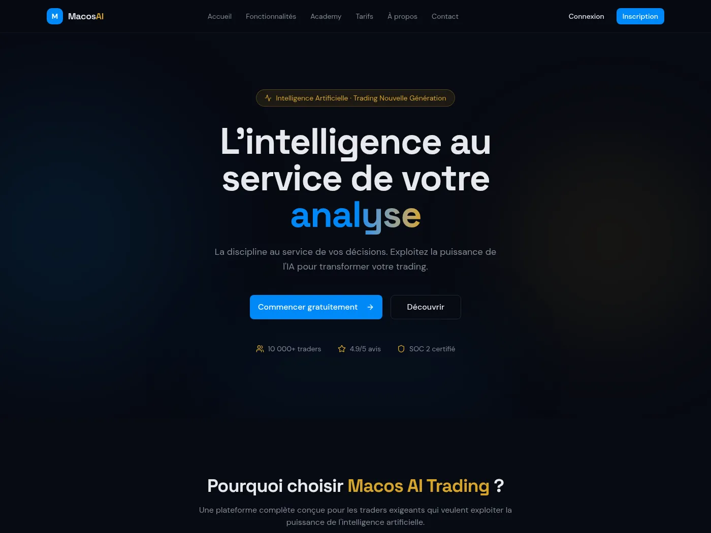 Macos AI Trading Platform