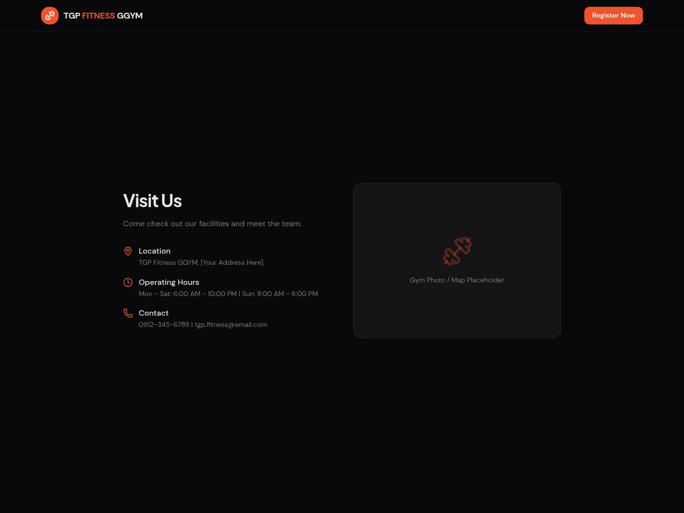 TGP Gym Portal