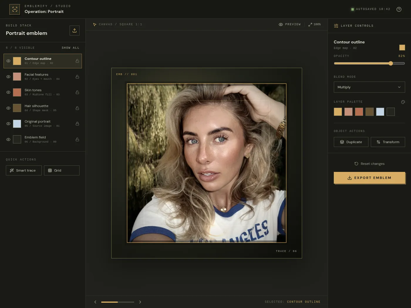 Emblemify Portrait