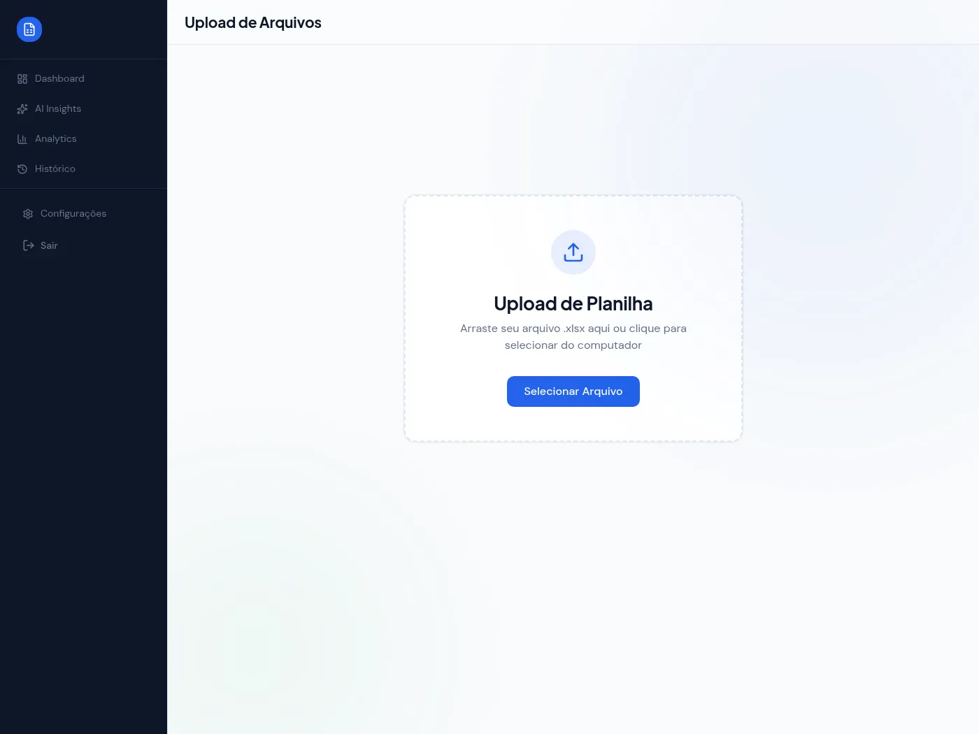 SheetInsight Dashboard