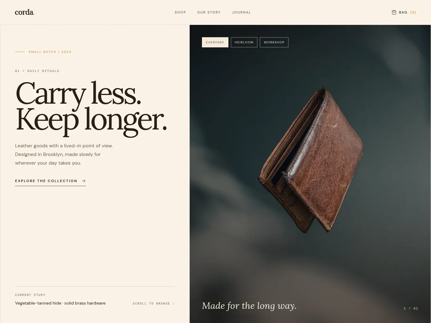 Leathercraft Storefront