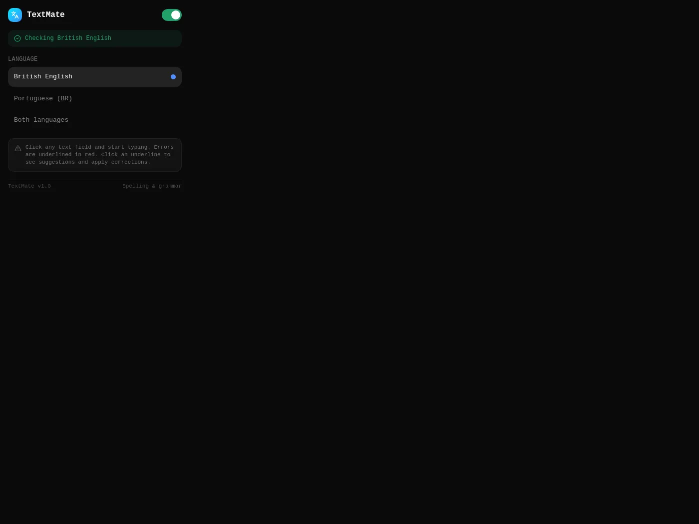 TextMate Extension