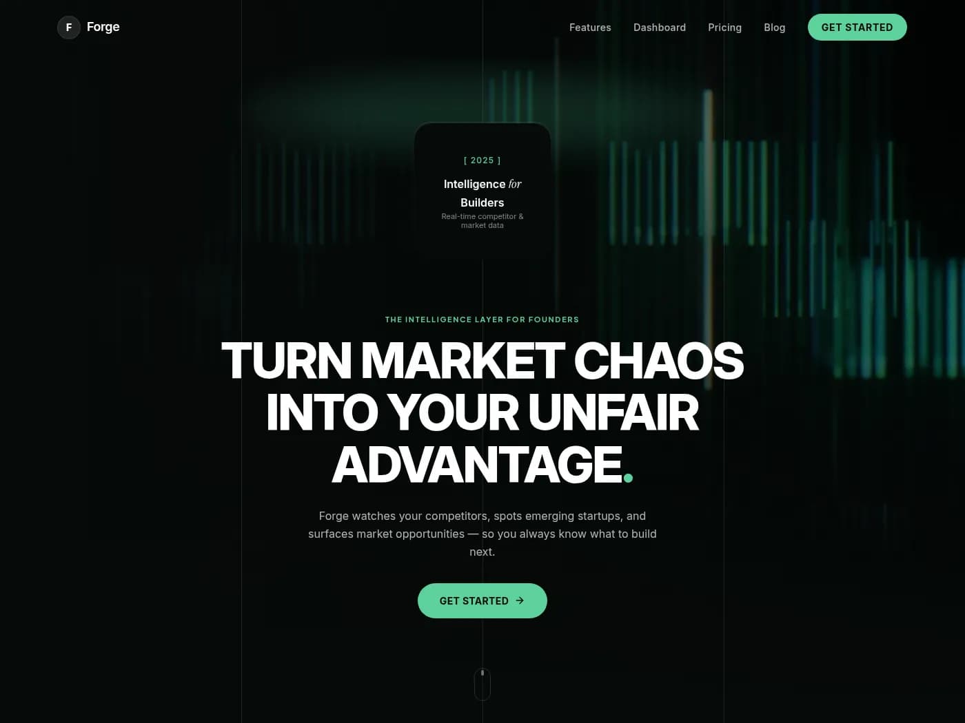 Forge Intelligence Dashboard