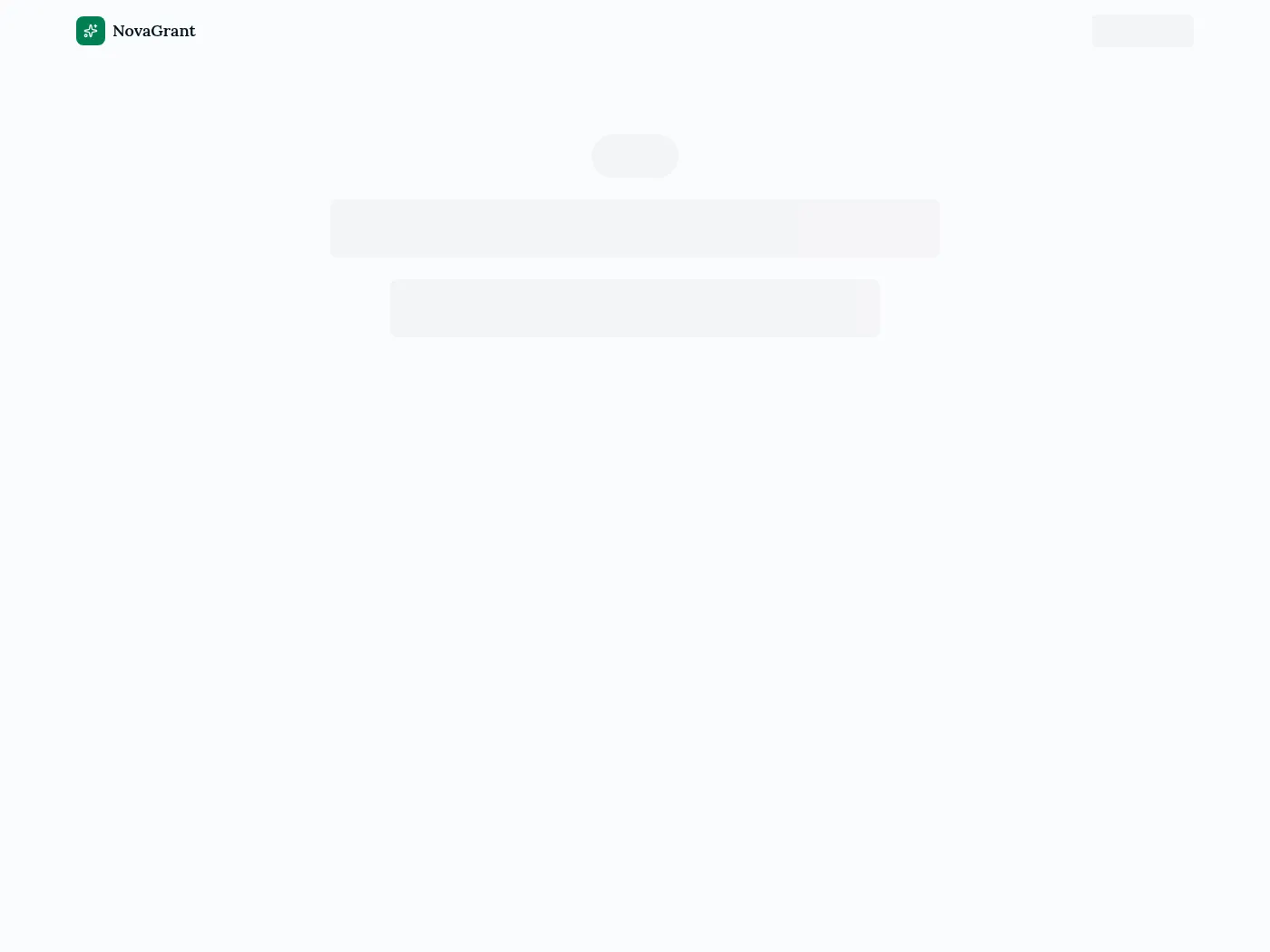 NovaGrant SaaS