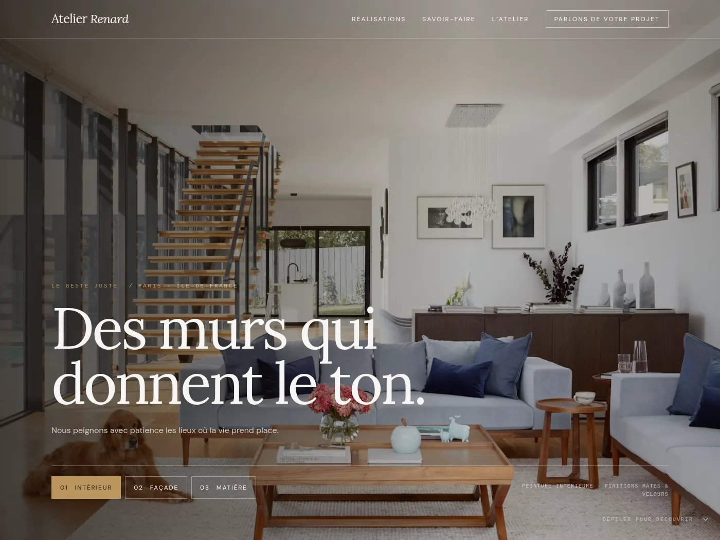 French Painting Company Site