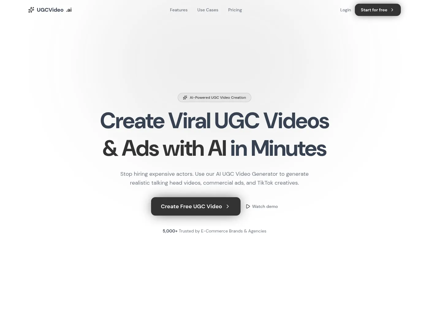 UGC Video AI Hub