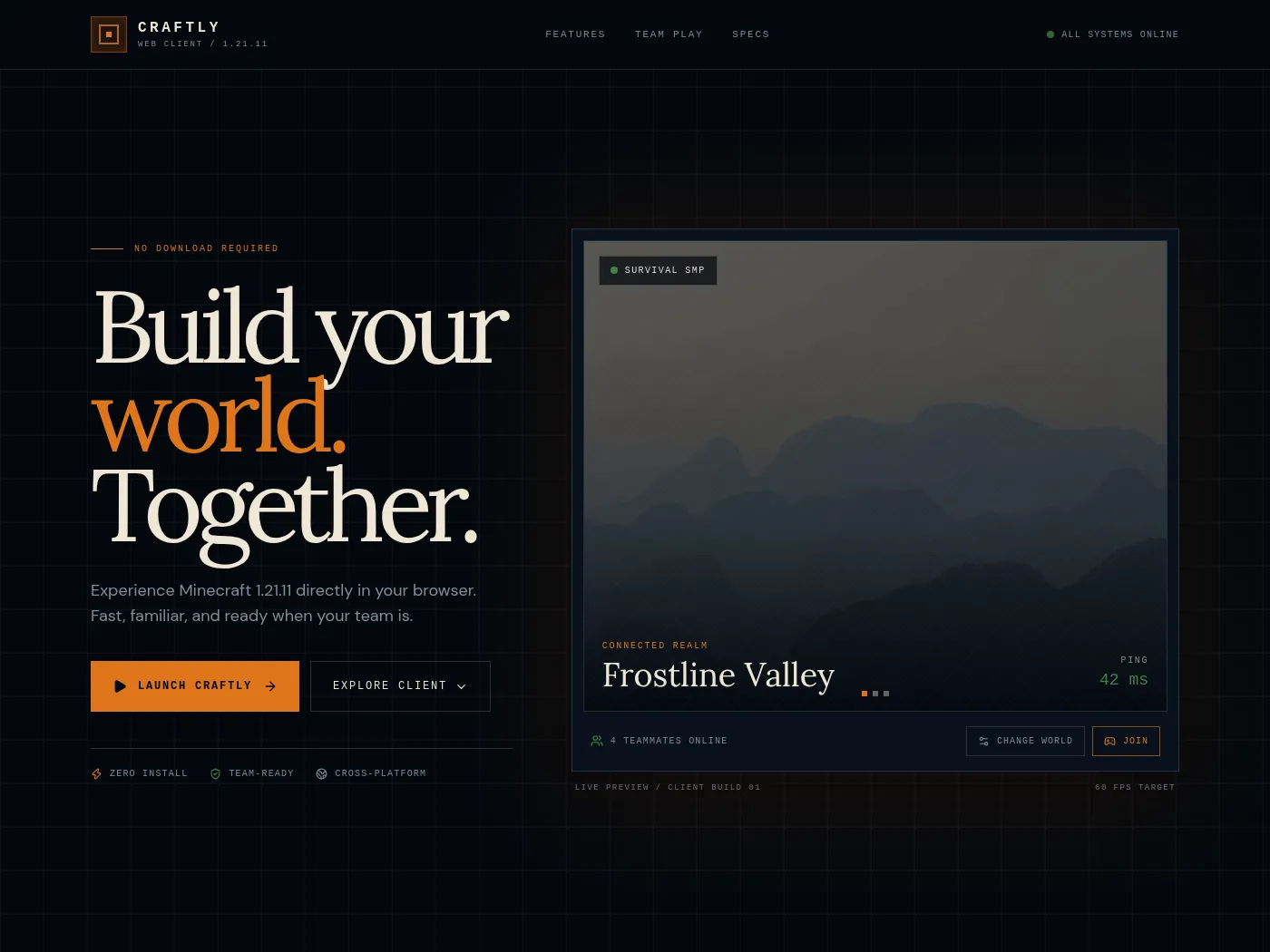 Craftly Web Client