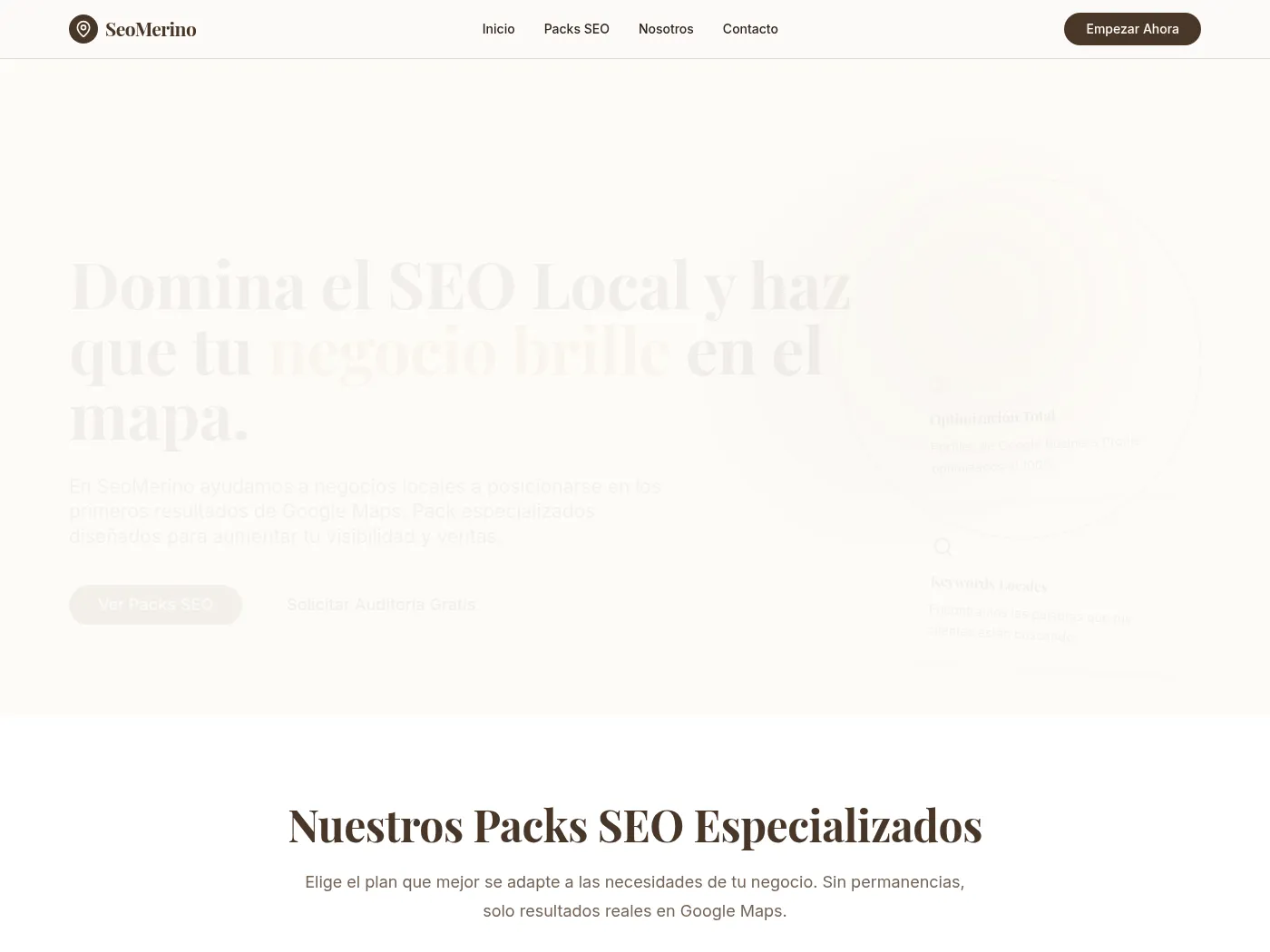 SeoMerino Packs Web