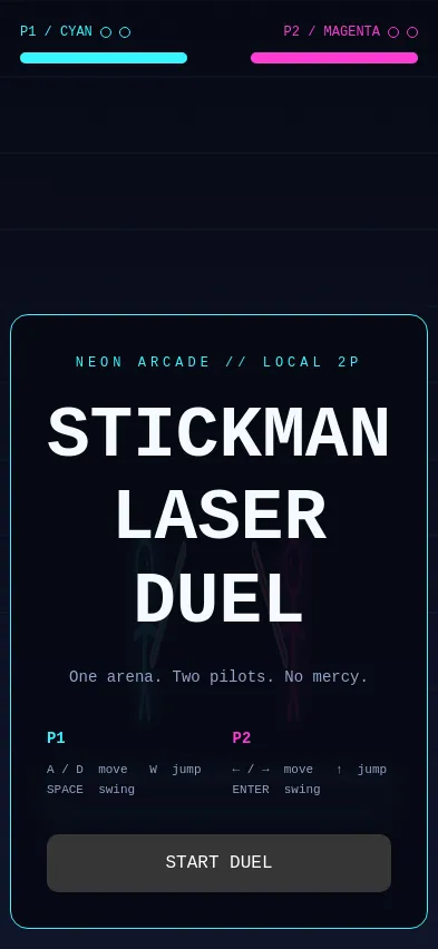 Stickman Laser Duel