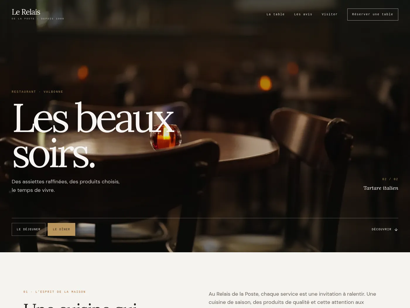Le Relais Web Presence